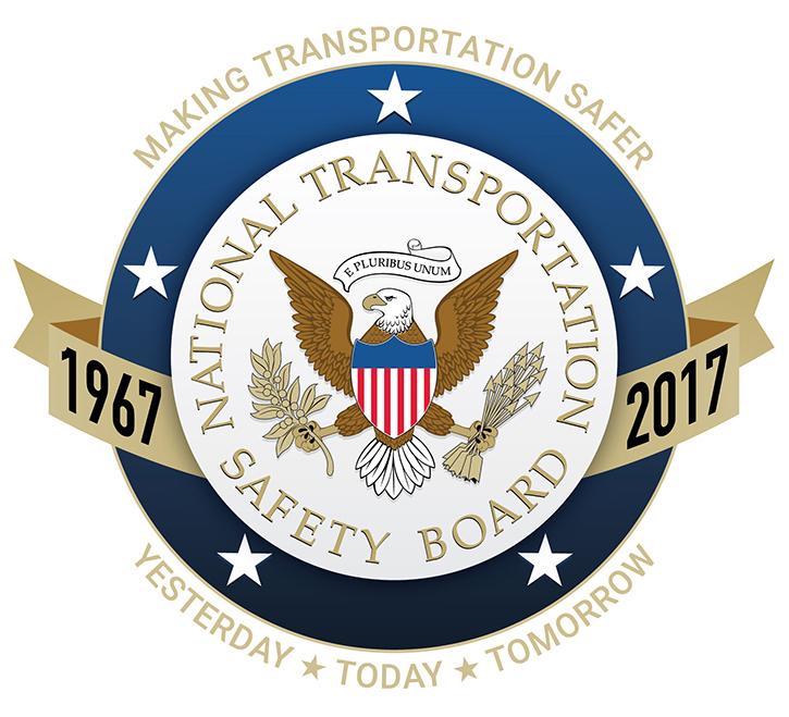 National Transportation Safety Board Marks 50 Years of Saving Lives